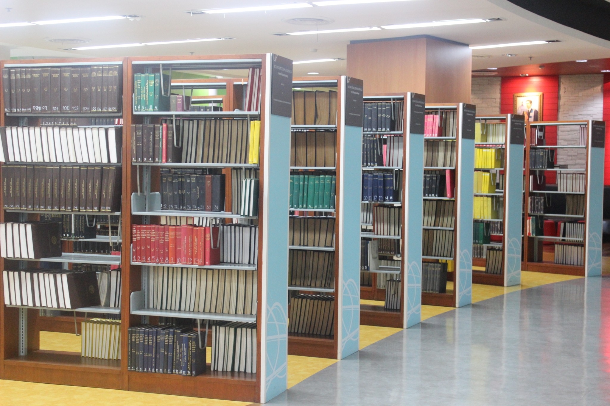 English Bound Journals - Library and Information Center